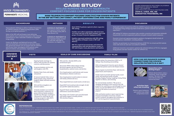 Case Study: Skilled Nursing Facility Telehealth Comfort-Focused Care ...