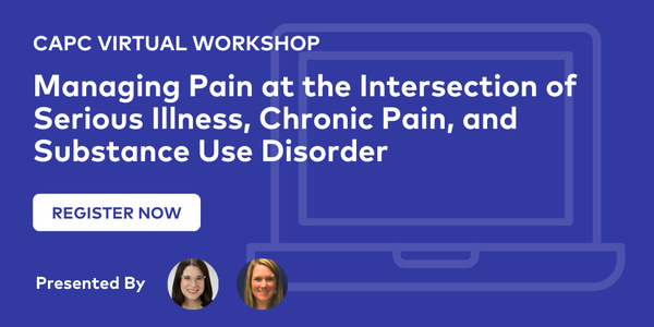 Learn Clinical Strategies for Chronic Pain Management in Serious Illness - Prescribing ...